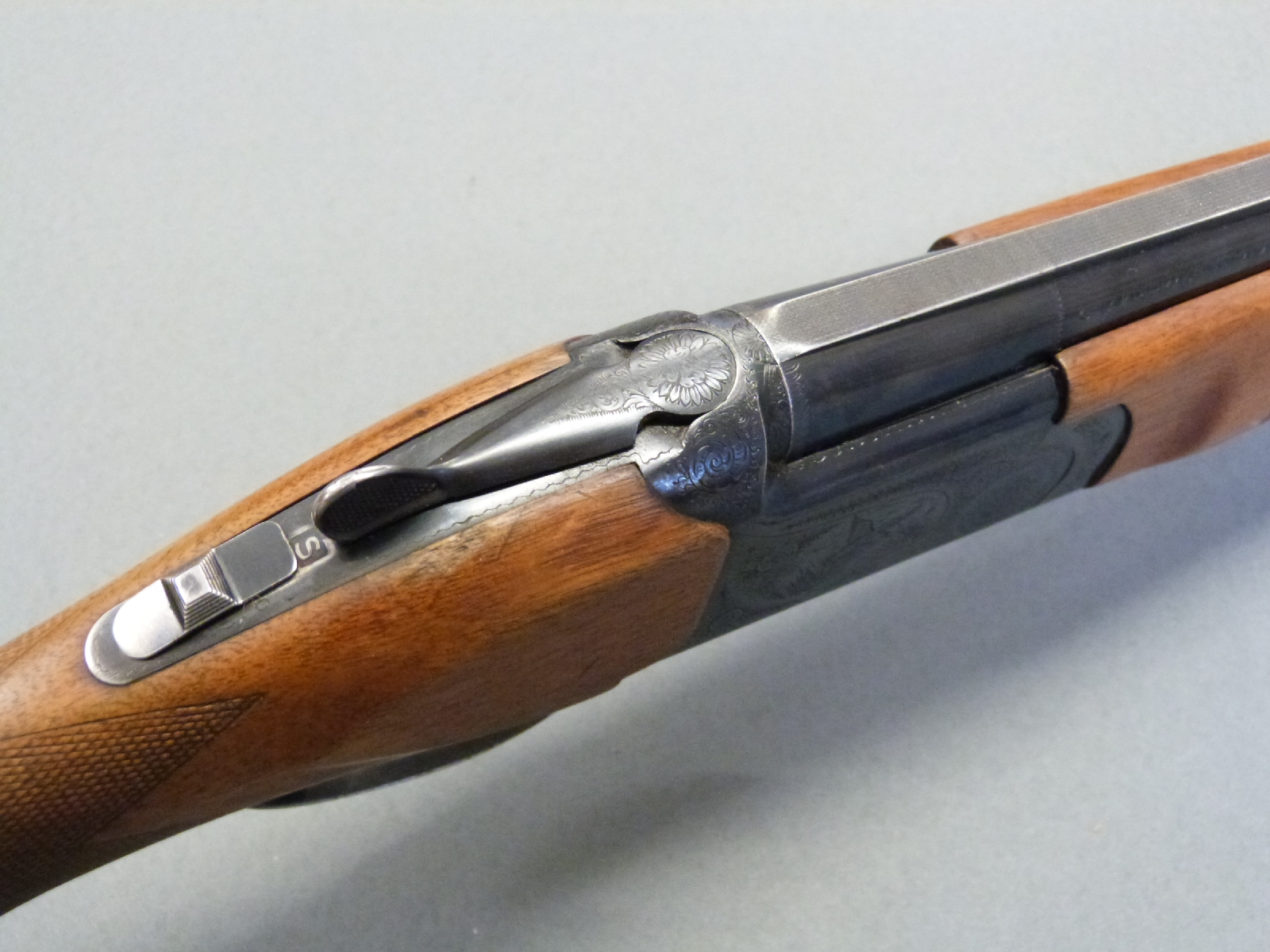 Chiavari Lames model 801 12 bore over and under ejector shotgun with ...