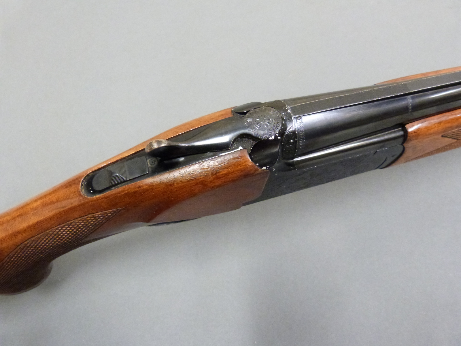 Luigi Franchi Falconet 12 bore over and under ejector shotgun with ...