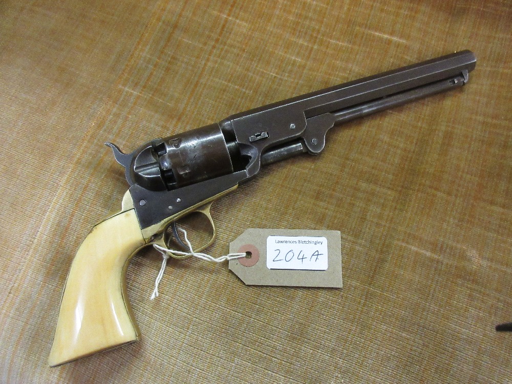 Mid 19th Century Colt Navy percussion revolver, Serial No. 138044 ...