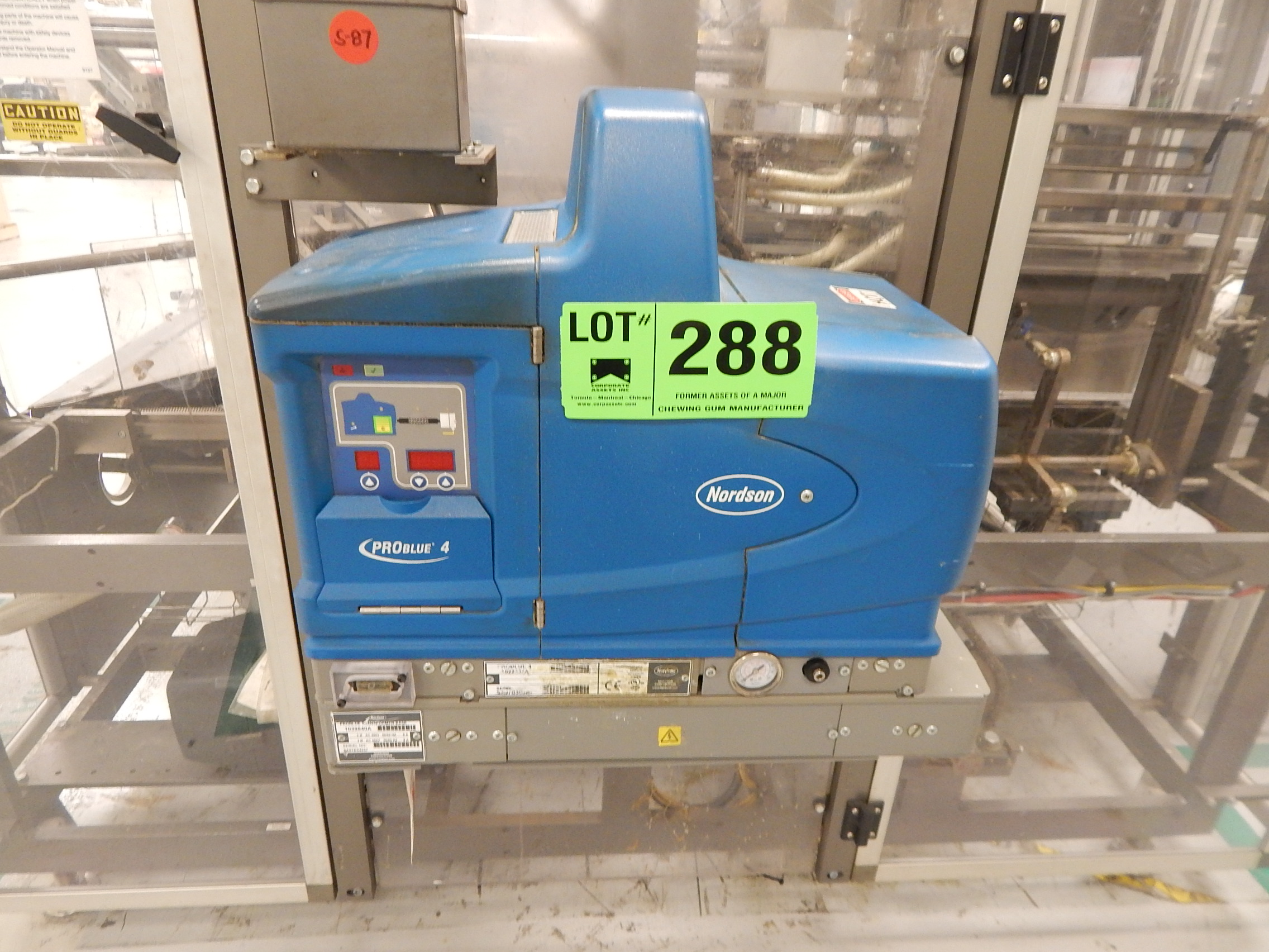 NORDSON PROBLUE4 GLUE APPLICATOR S/N: N/A (CI)