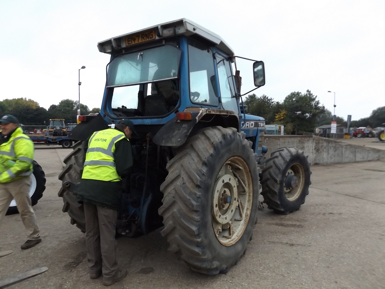 Ford TW15 Tractor Reg. No. E14 RNG