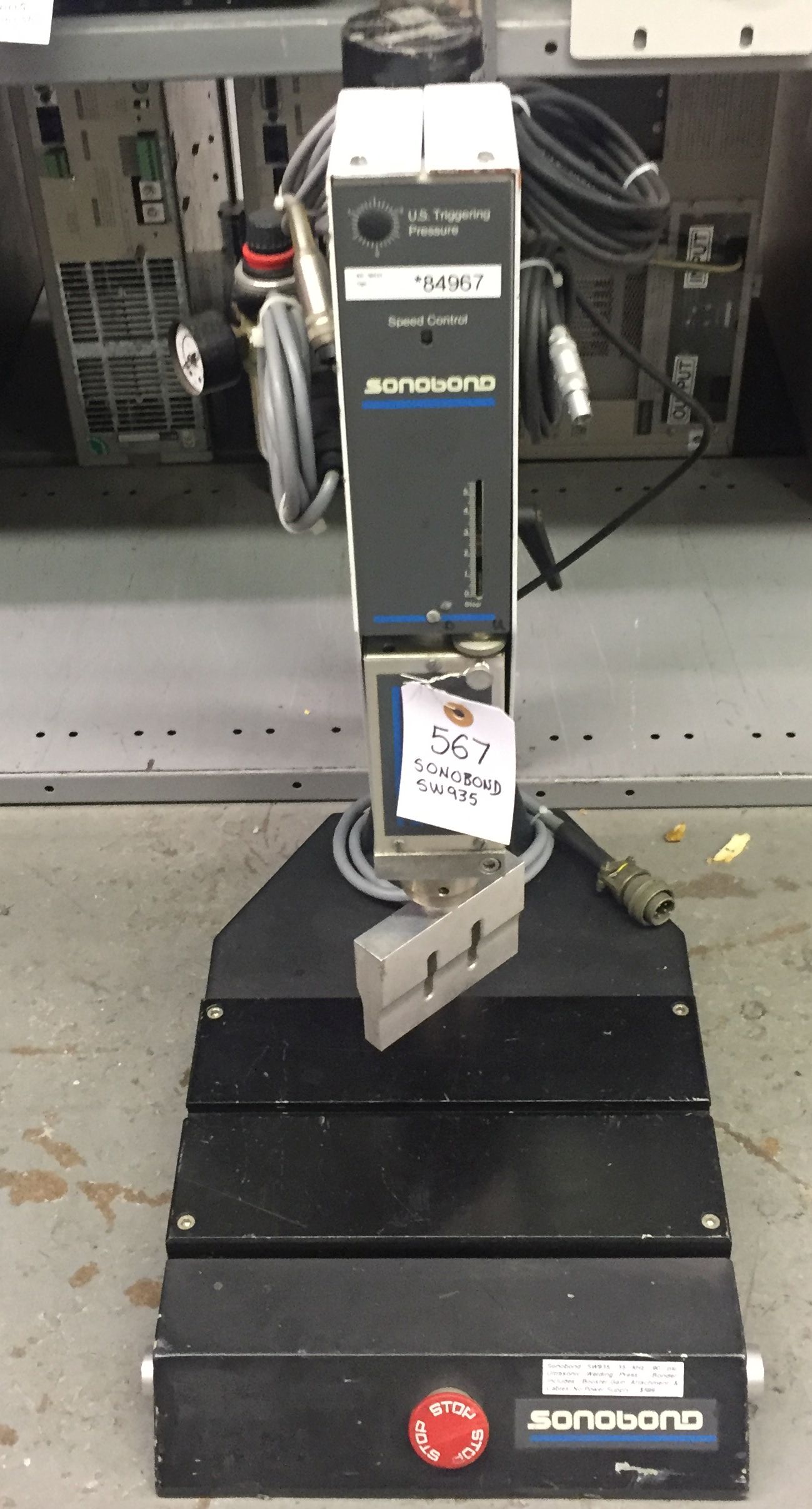 Sonobond SW935 Ultrasonic Welding Press / Bonder