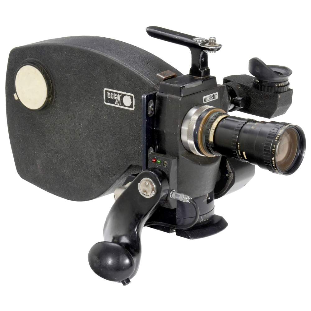 Eclair ACL Movie Camera, c. 1975 Éclair, Paris, 16mm noiseless portable ...