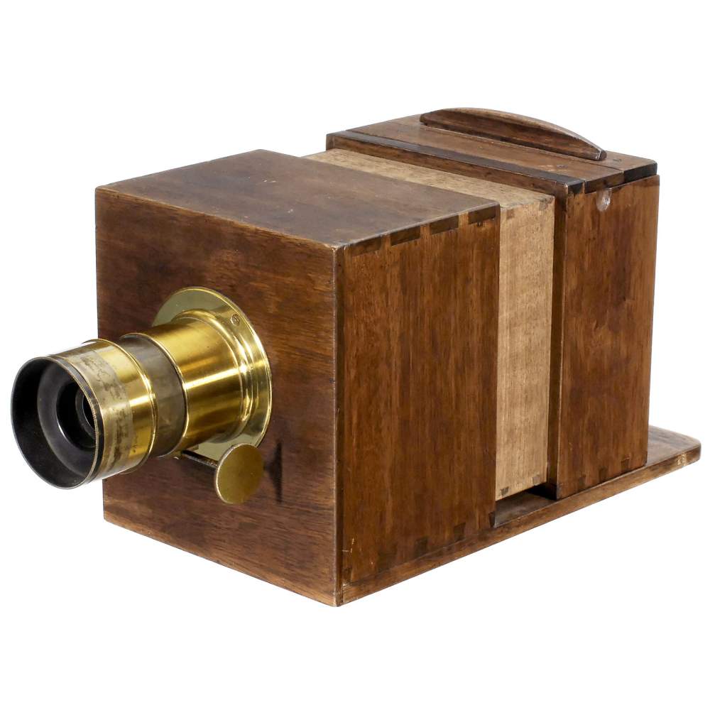 Sliding Box Daguerreotype Camera with Lerebours Lens, c. 1850 Camera ...