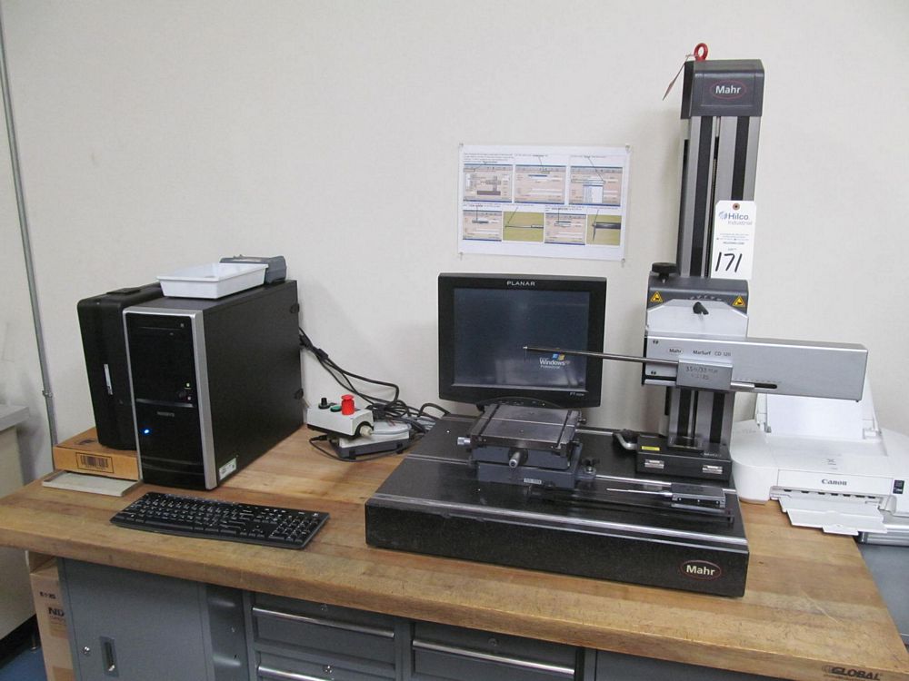 Mahr Model MarSurf CD 120 Contour Measuring Machine, Serial Number ...