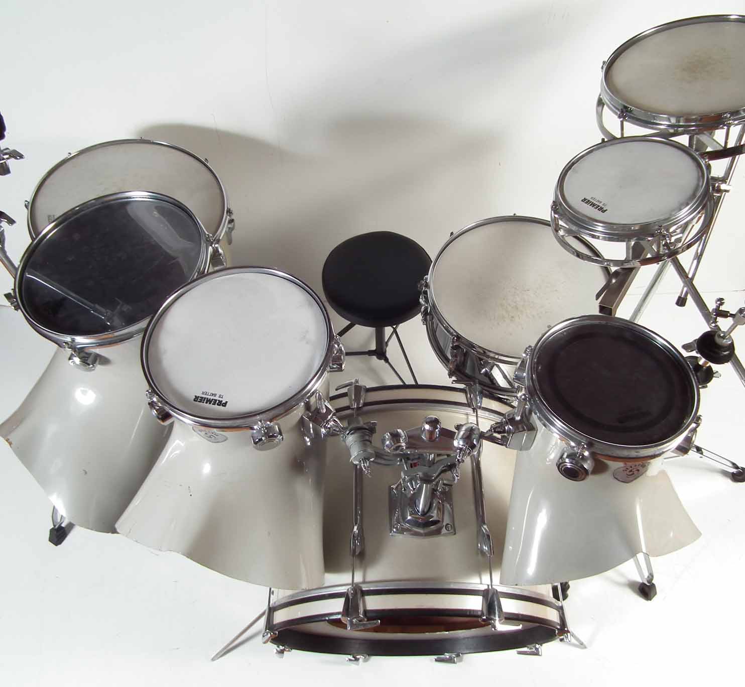 Premier / Staccato Hybrid 'Simple Minds' drum kit, formerly played by ...