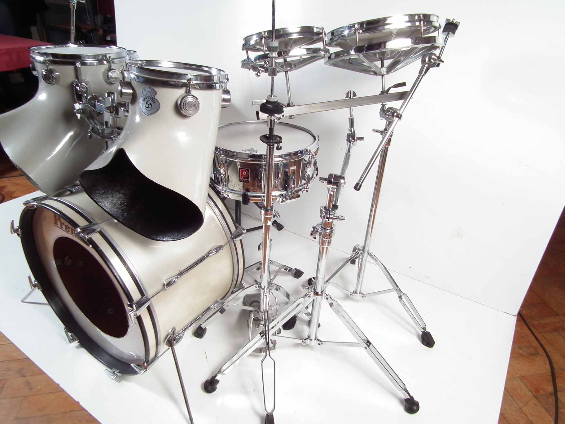 Premier / Staccato Hybrid 'Simple Minds' drum kit, formerly played by ...