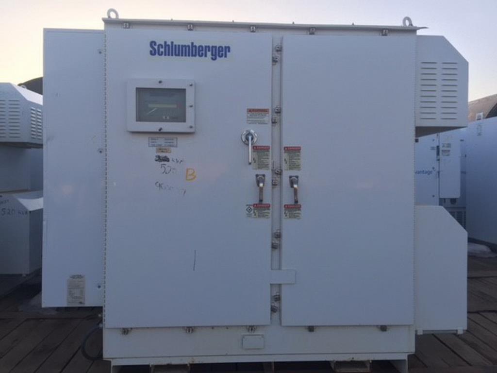 Lot: Qty (2) Schlumberger 520 KVA Variable Speed Drives. EOG Stock ...