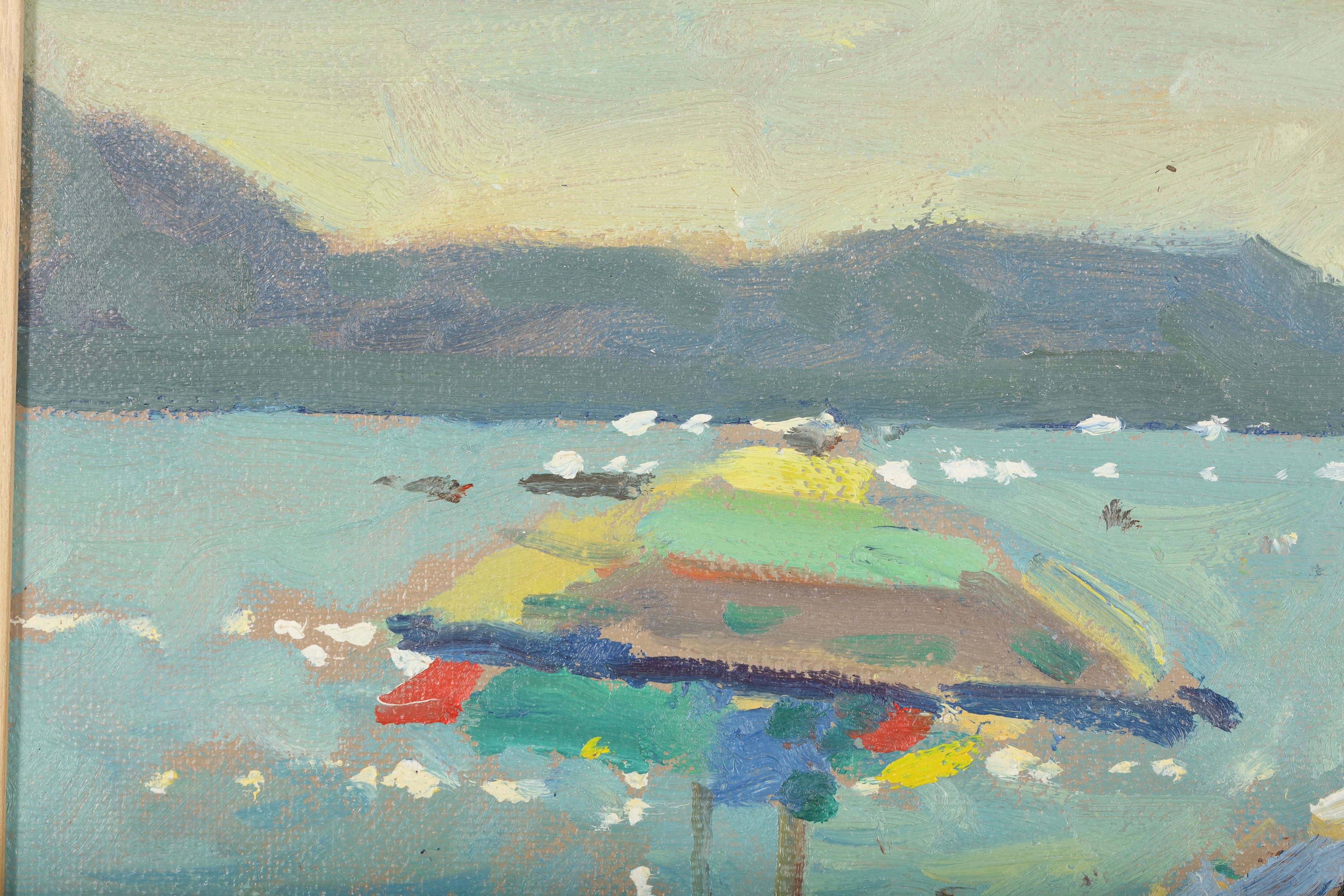 KEN HOWARD, R.A. (B. 1932) Afternoon light, Campese signed Ken Howard ...