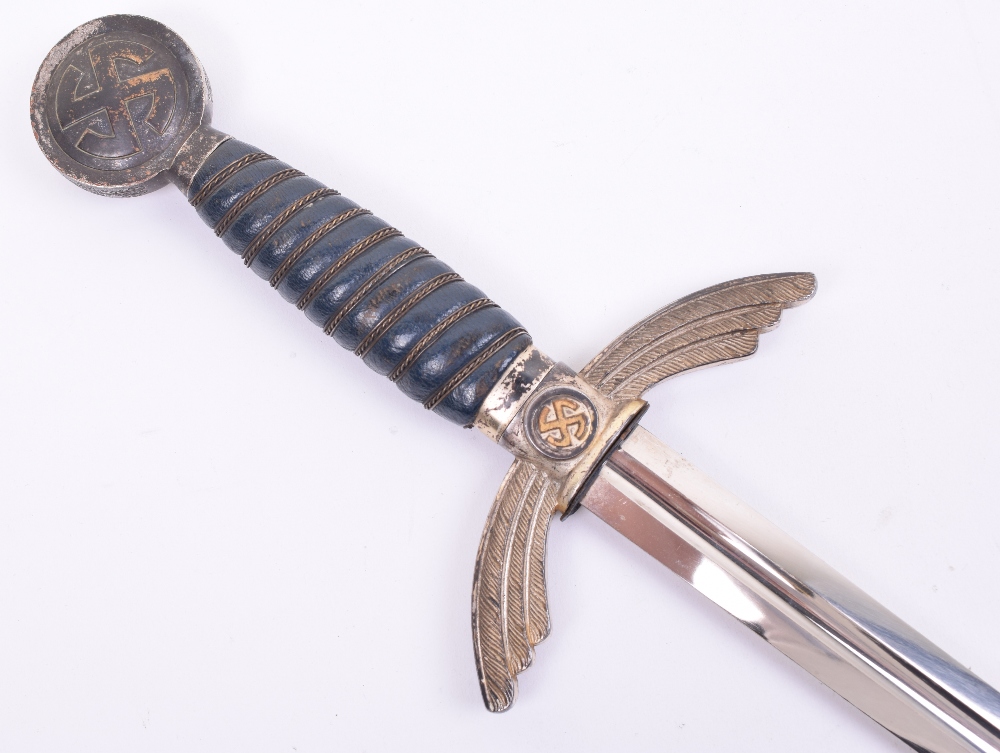 WW2 German Luftwaffe Officers Dress Sword, fine untouched example of ...