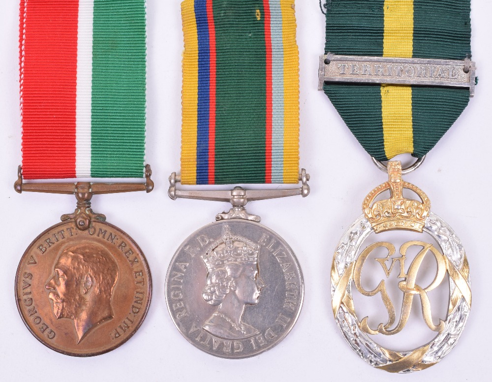 EIIR The Cadet Forces Medal Royal Air Force Volunteer Reserve, awarded ...