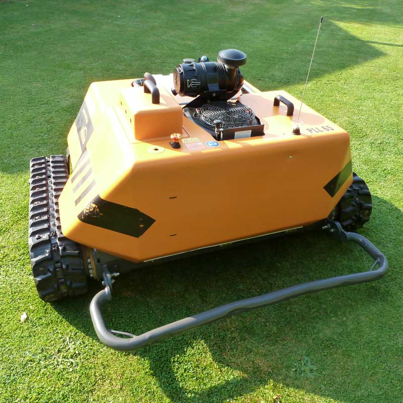 2010 Robo Flail Remote Controlled Banks Rotary Mower Seen Running Hours ...