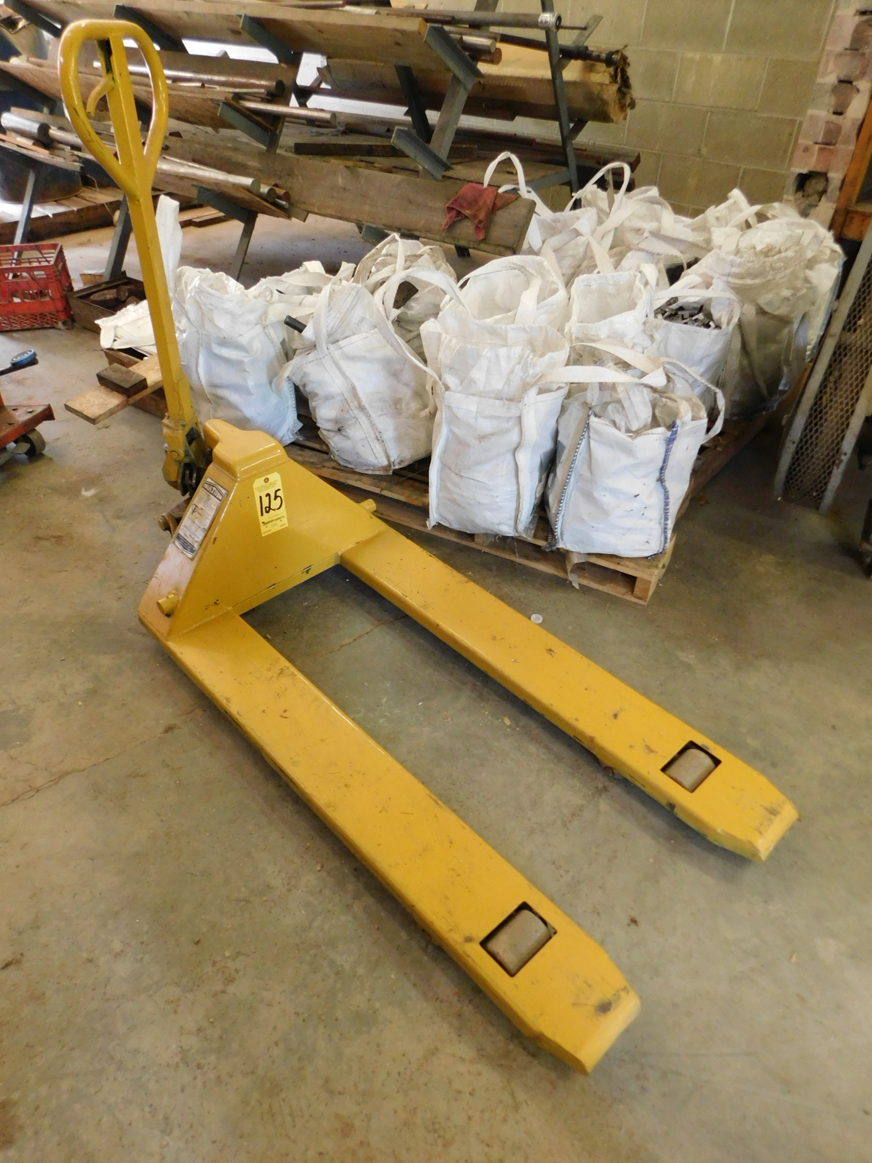 Multiton Pallet Jack, 5,000 Lb. Capacity