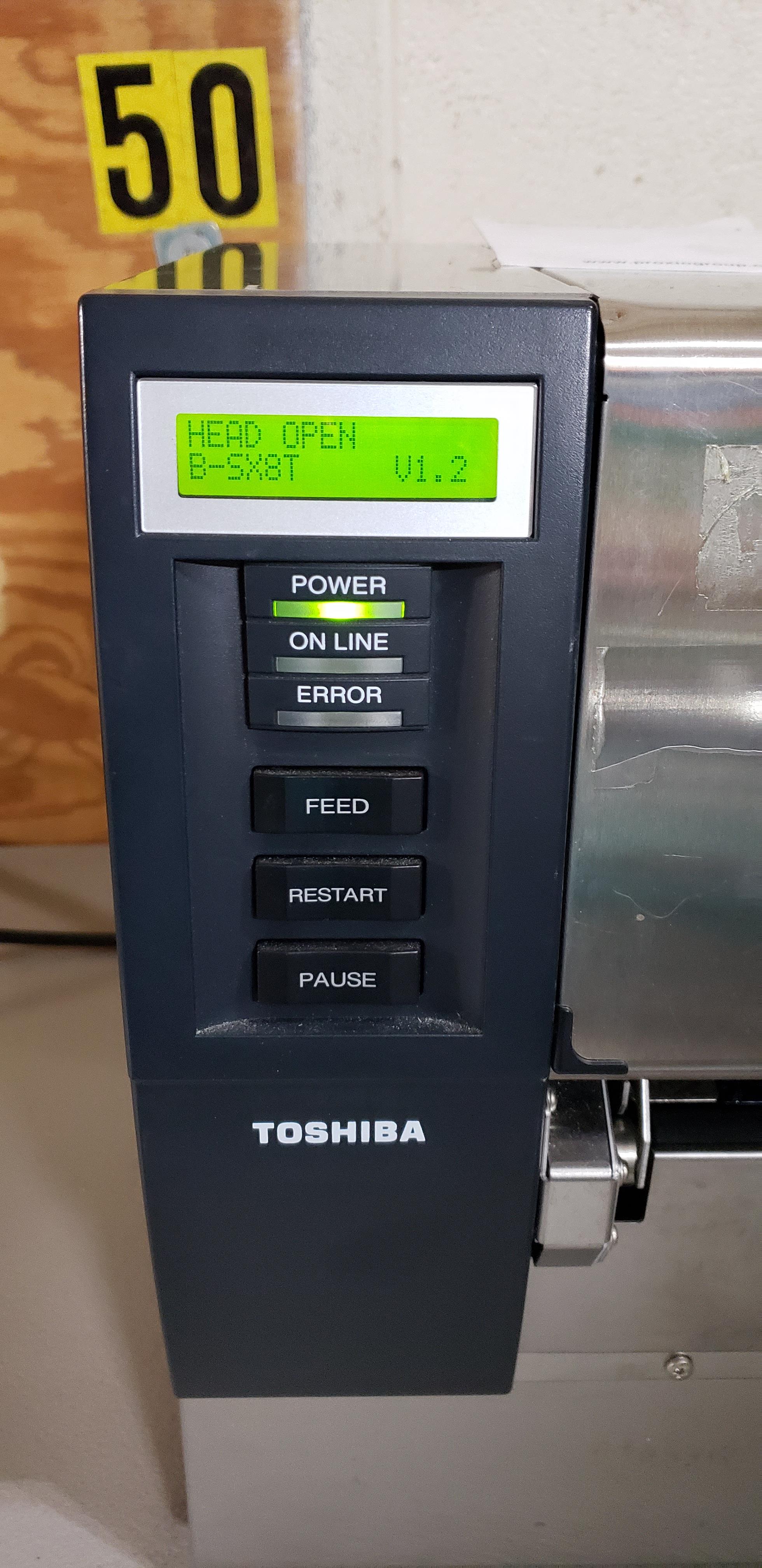Toshiba SX8 RFID Ready barcode printer