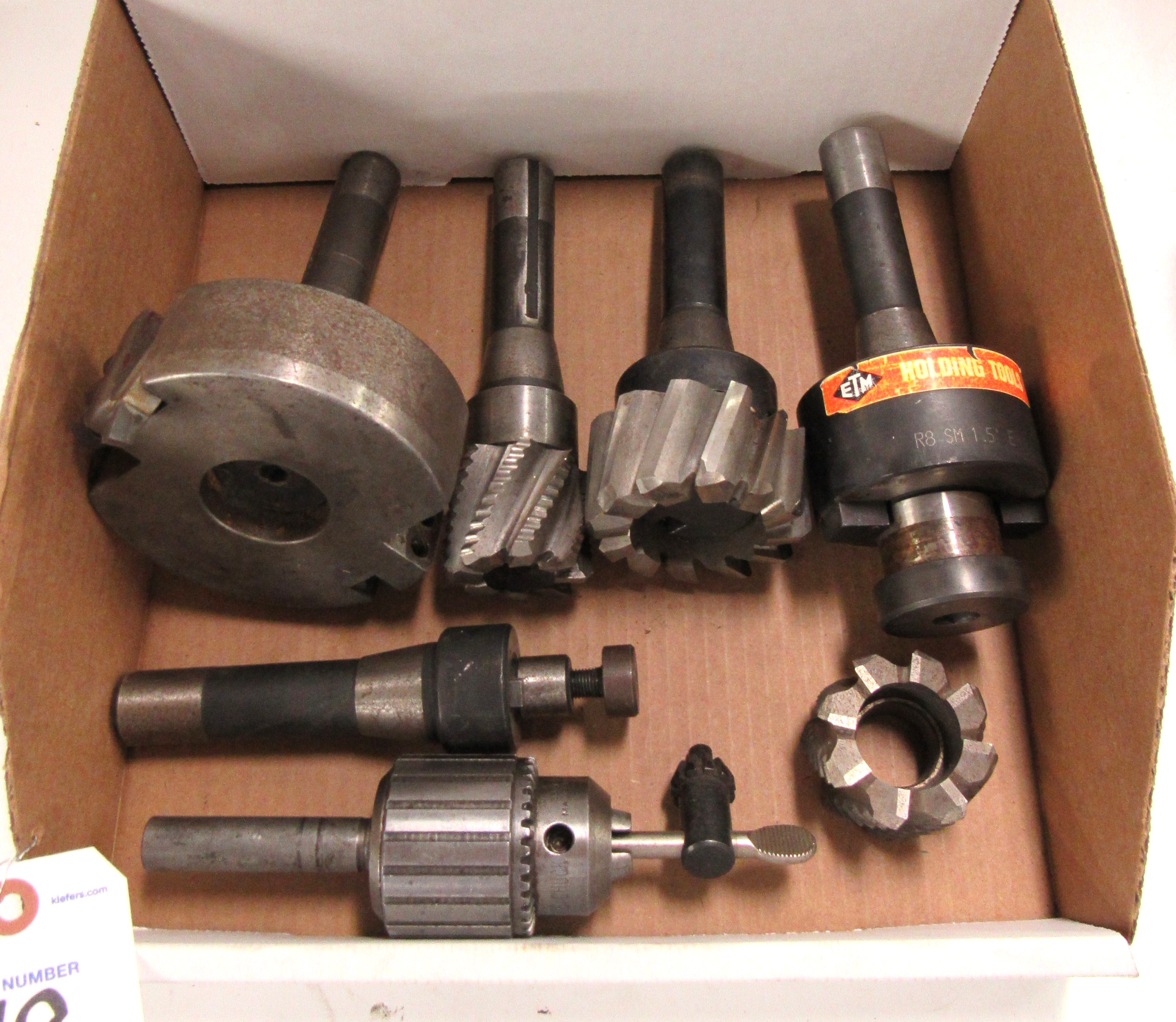 Lot Assorted Bridgeport Tooling