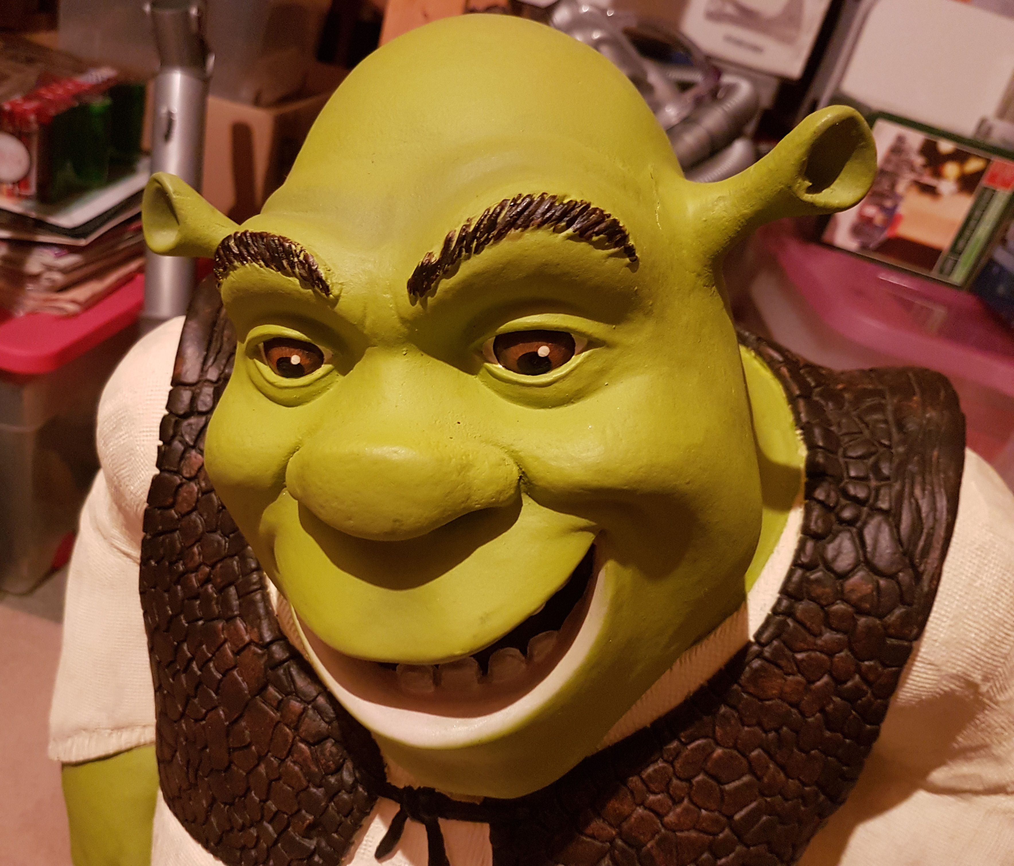1 x Limited Edition Shrek 2 30" Shrek & Donkey Replica Statue By Idea ...