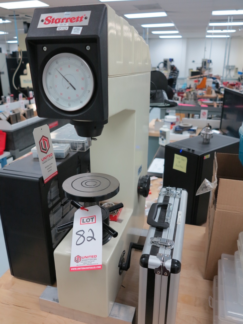 STARRETT ANALOG HARDNESS TESTER, MODEL 3814