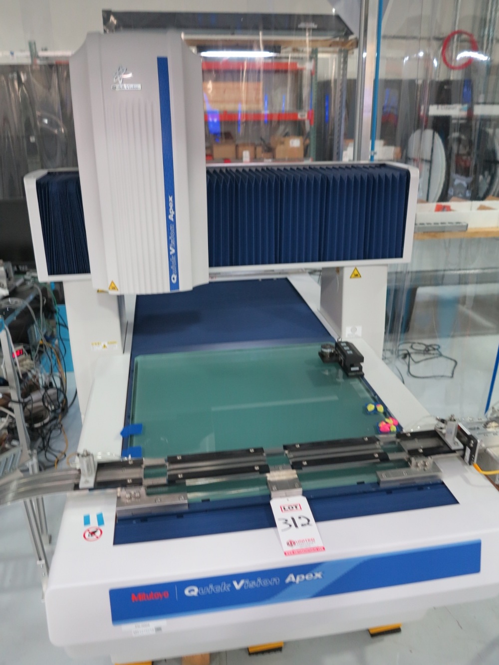 2015 MITUTOYO QUICK VISION APEX CNC VISION MEASURING MACHINE MODEL QVT1 ...