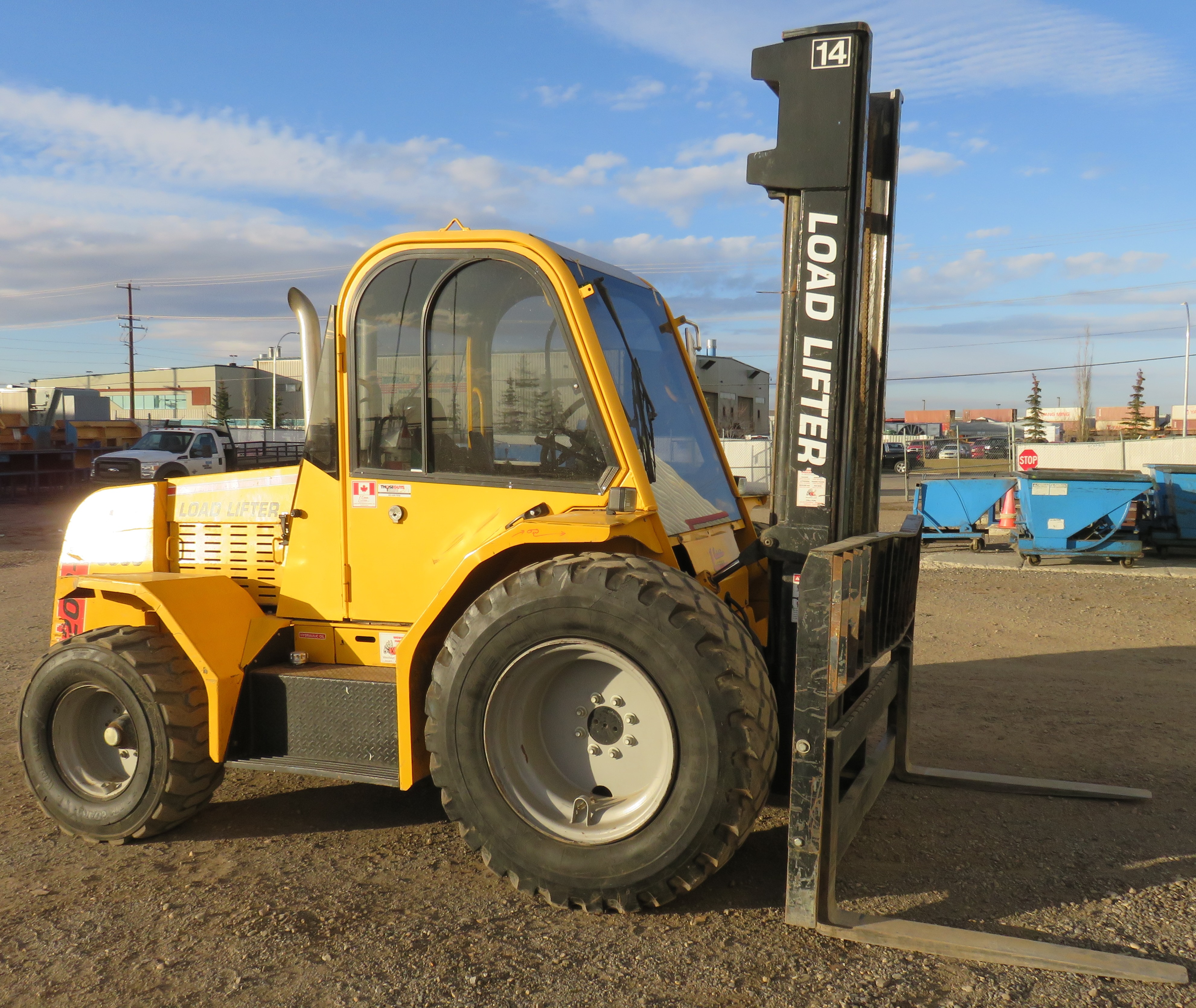 Loadlifter Model 2214-80 Forklift Truck; Serial Number: 2726; 8,000-Lbs ...