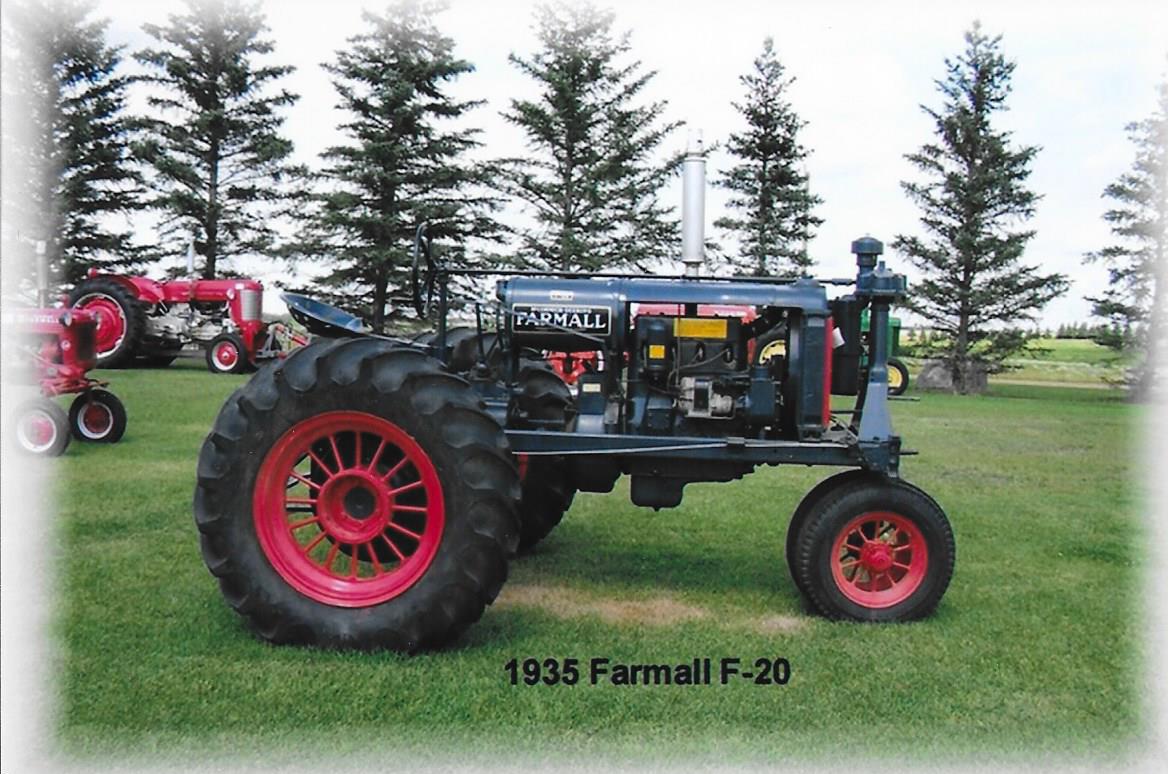 1936 Farmall F-20 tractor. S/N# 51872.