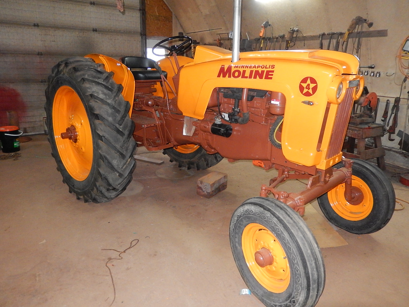 1959 Minneapolis Moline 4 Star tractor. S/N# 16600488.