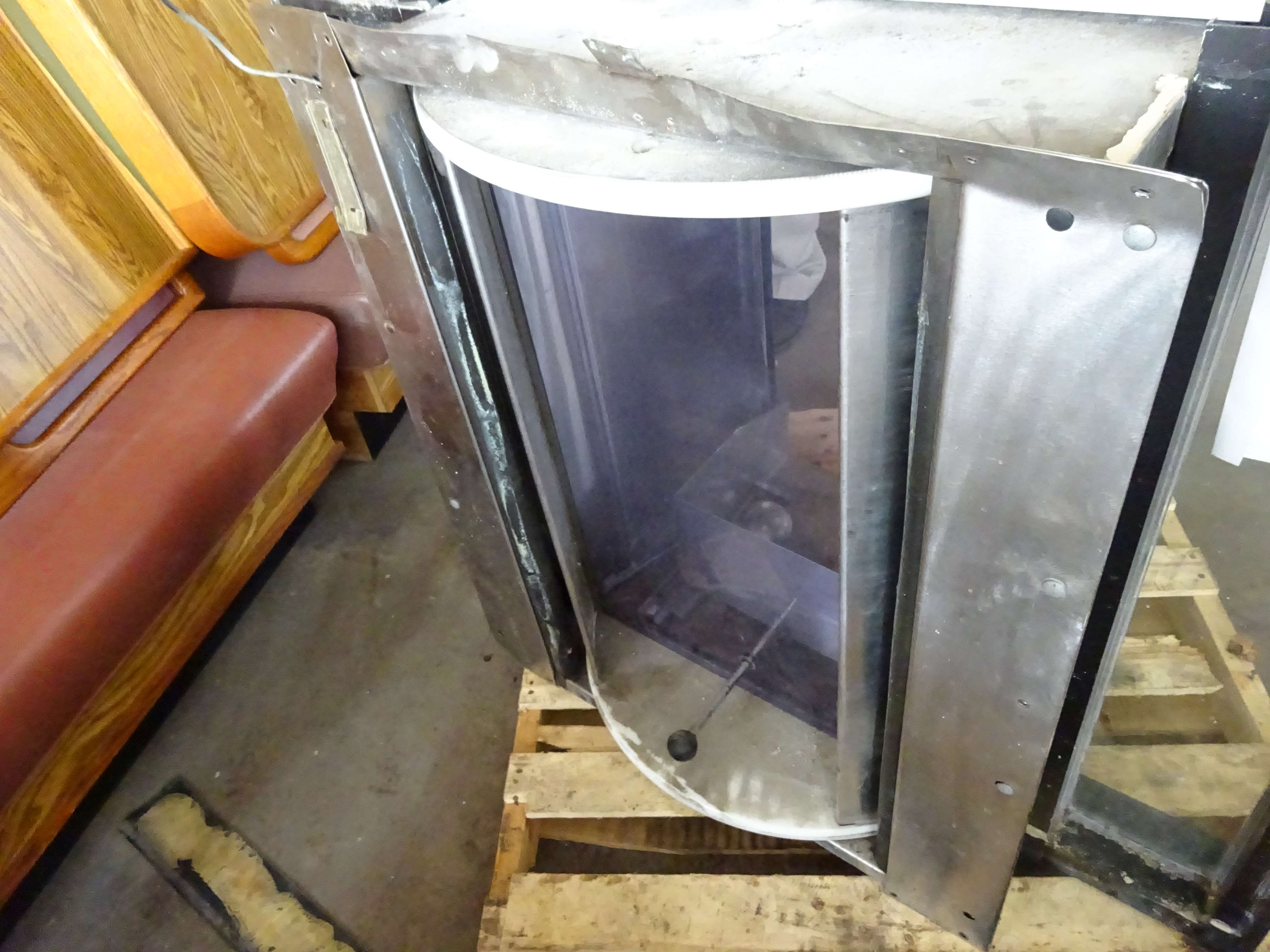 DRIVE THRU WINDOW REVOLVING 48Wx36H INCLUDES SIDE WINDOWS - STAINLESS ...