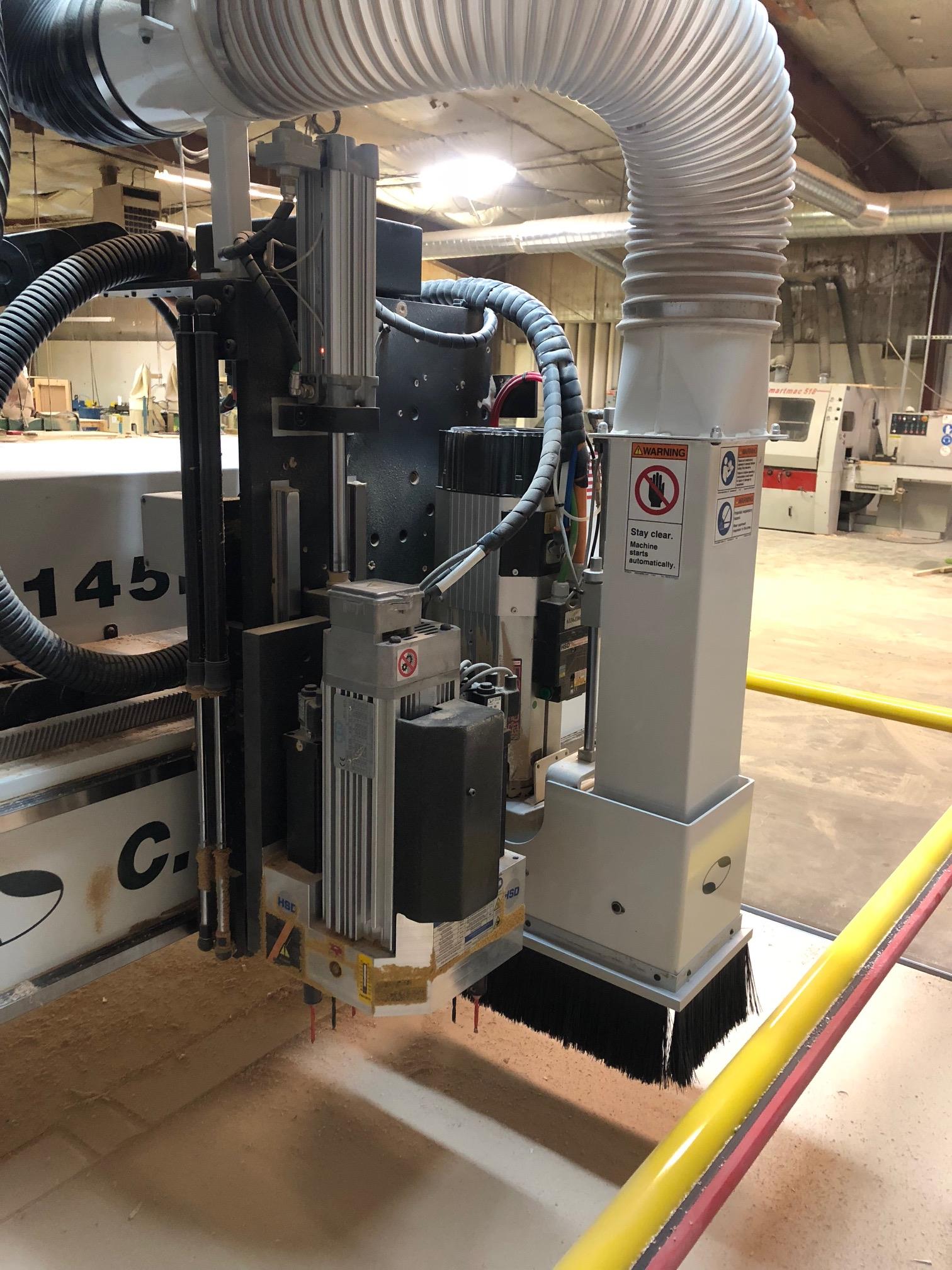 2017 C.R. Onsrud model 145M12D, s/n 145G170504, 460 V 3 phase, M-Series, CNC router, like new