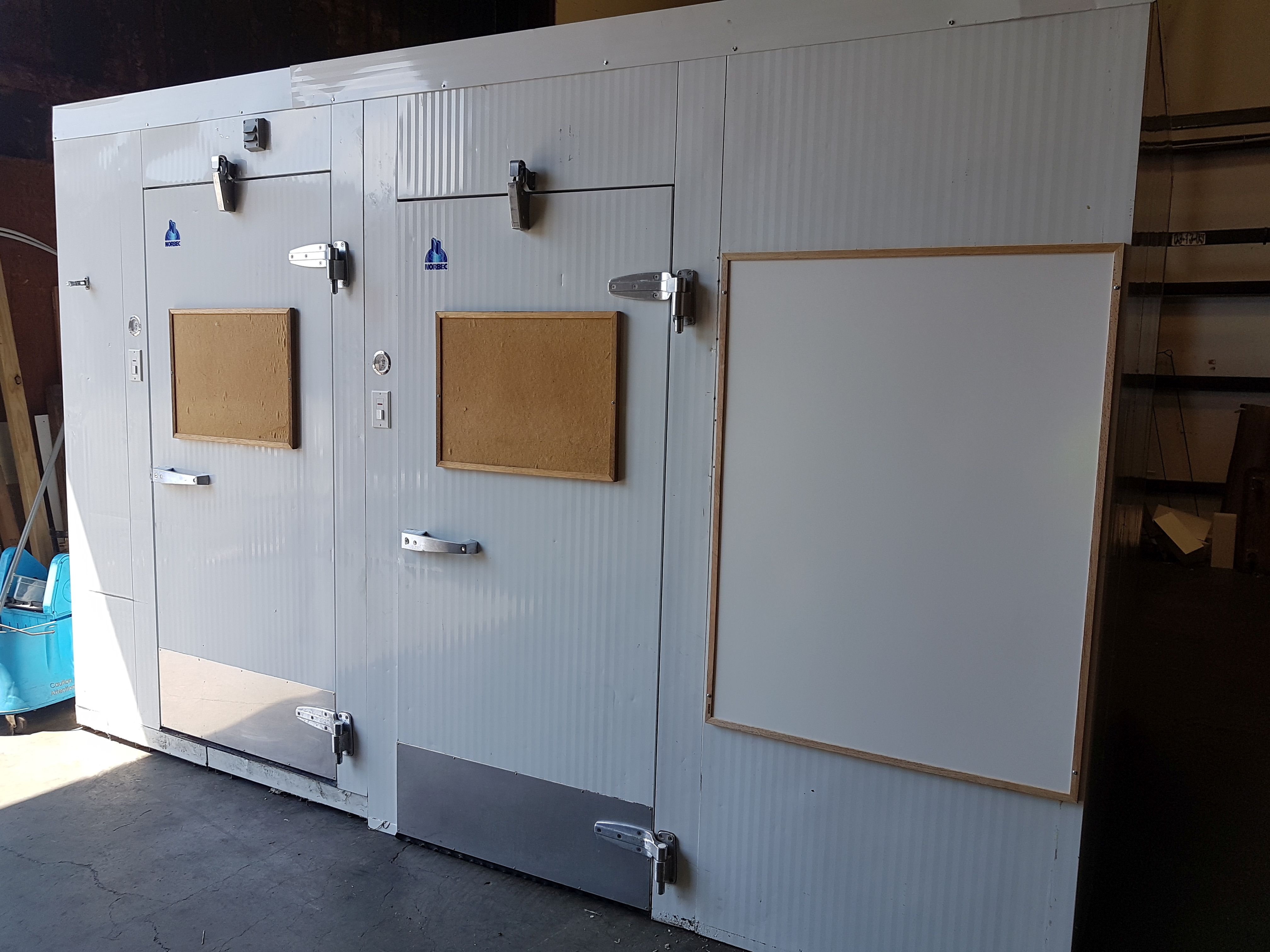 Norbec Combination Cooler / Freezer Walk-In with PRO 3 Cold Pac Drop In ...