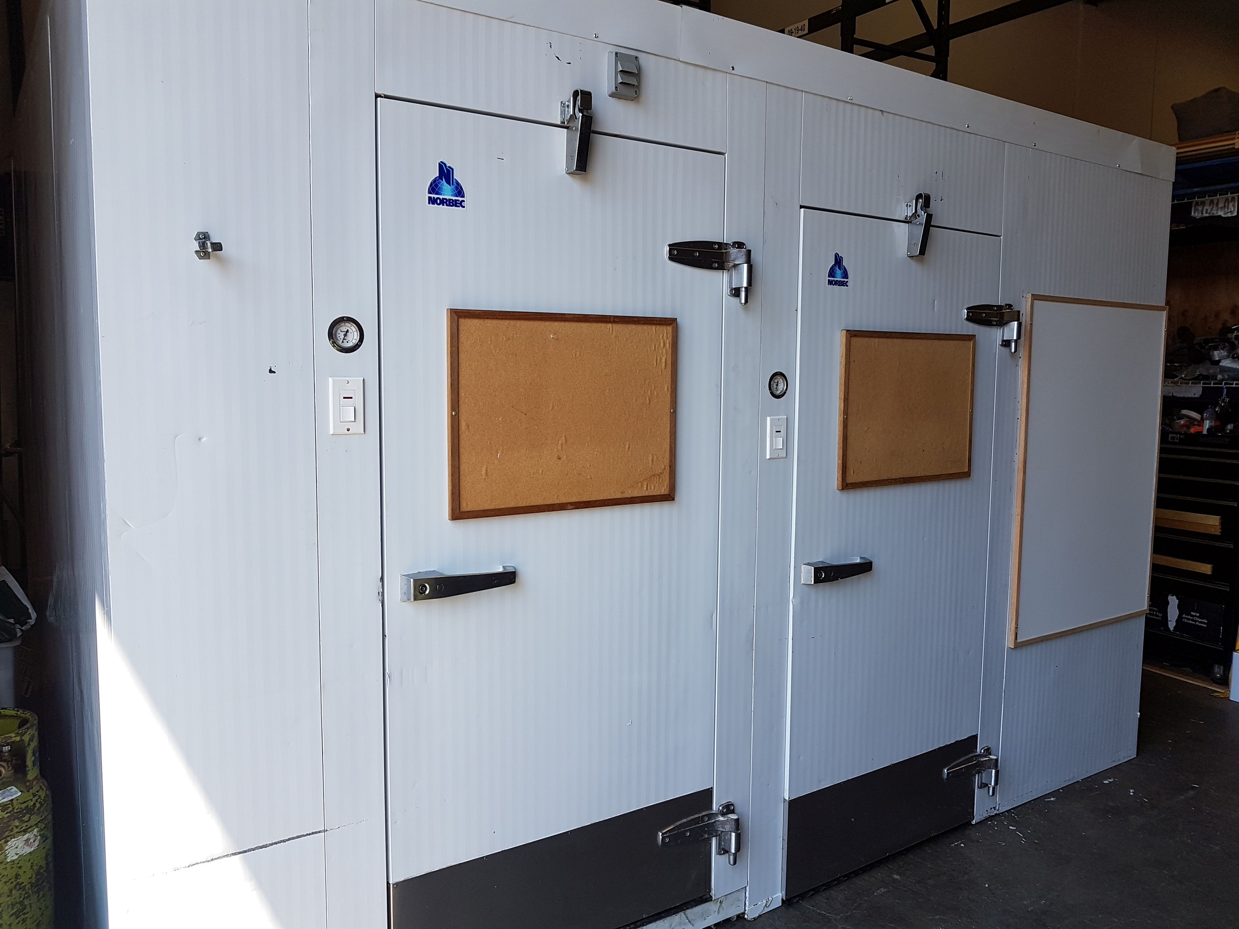 Norbec Combination Cooler / Freezer Walk-In with PRO 3 Cold Pac Drop In ...