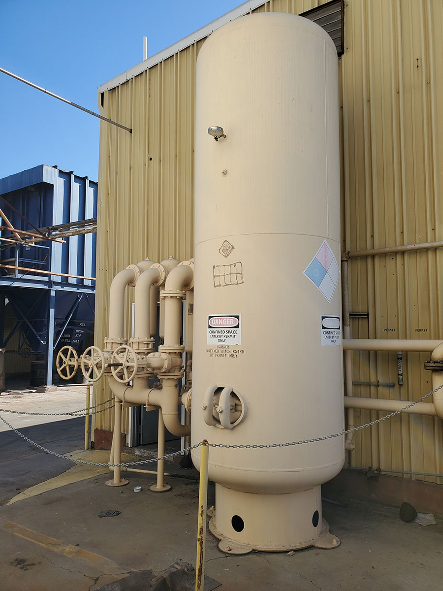 AIR RECEIVING TANK