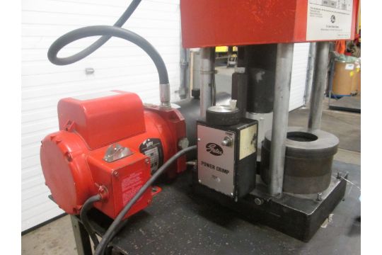 Gates PC-707 Hydraulic Hose Crimper complete with 6 crimping dies and ...