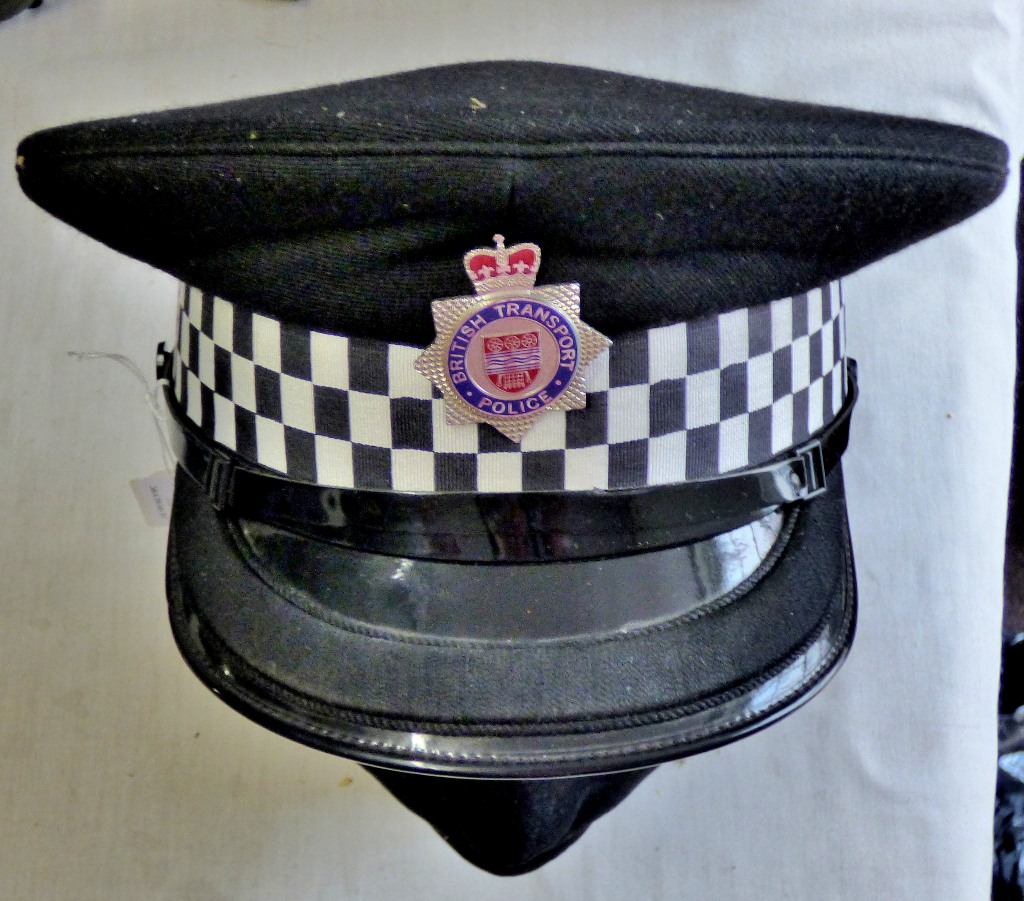 British Transport Police Inspectors Peaked cap, size 57 in excellent ...