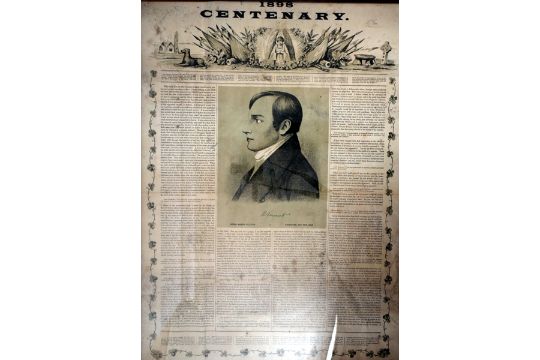 1798-1898 Centenary poster 1898 Centenary poster, Robert Emmet's Speech ...