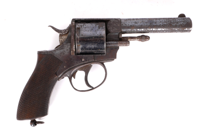 Webley Royal Irish Constabulary revolver. A six-shot .450 CF Webley RIC ...