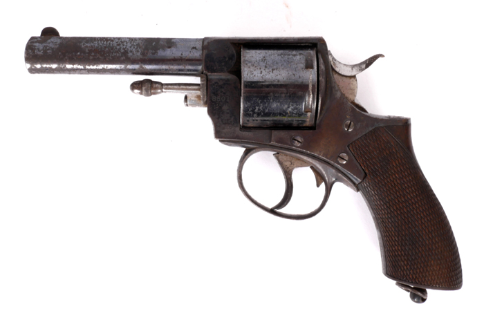 Webley Royal Irish Constabulary revolver. A six-shot .450 CF Webley RIC ...