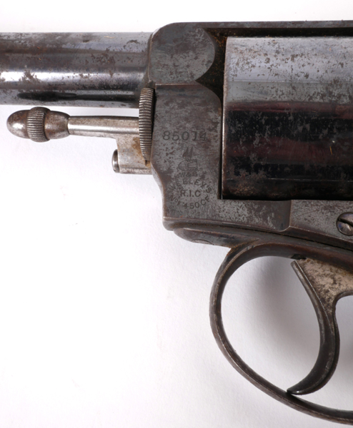 Webley Royal Irish Constabulary revolver. A six-shot .450 CF Webley RIC ...