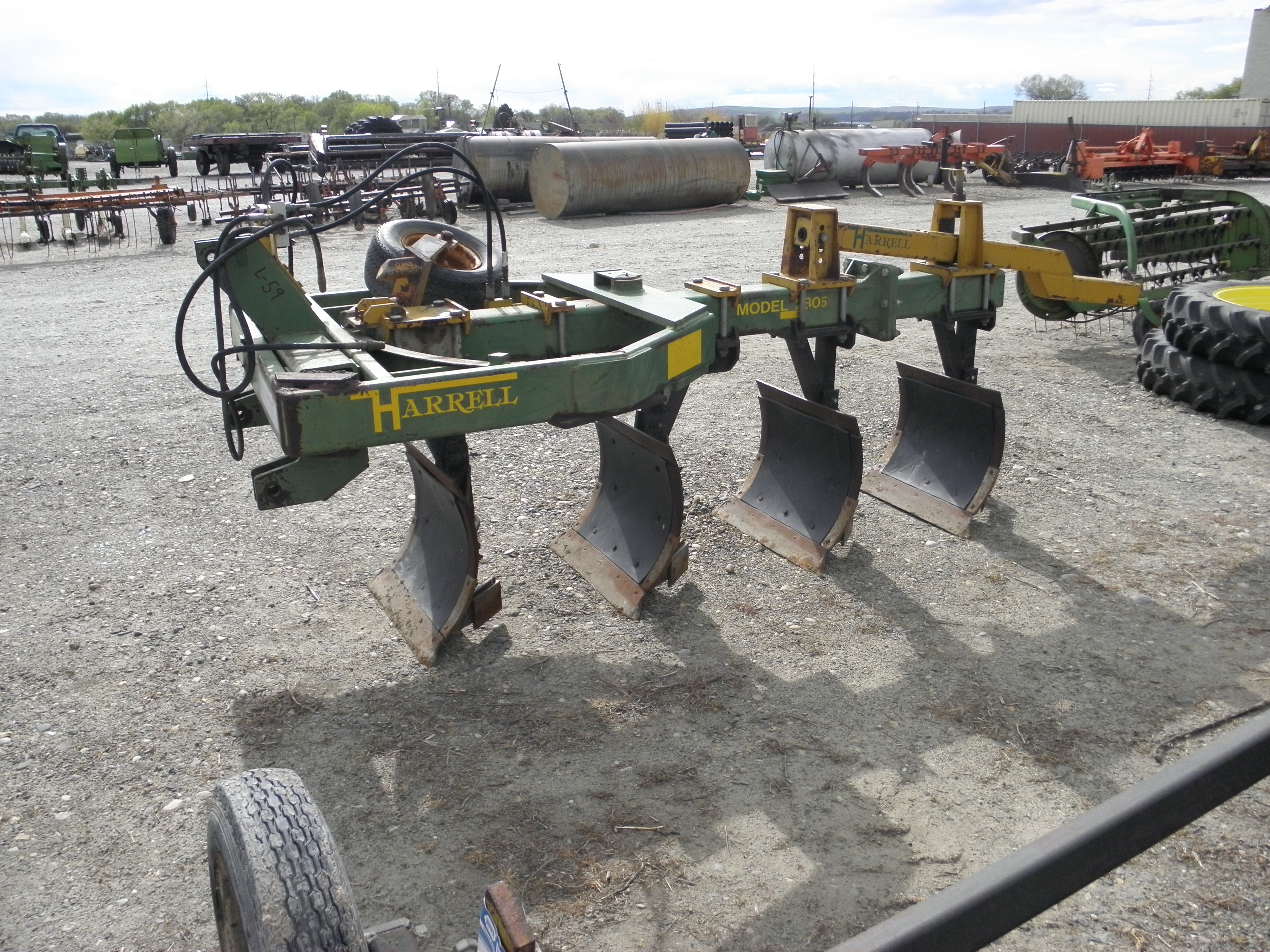 Harrel 4 bottom switch plow