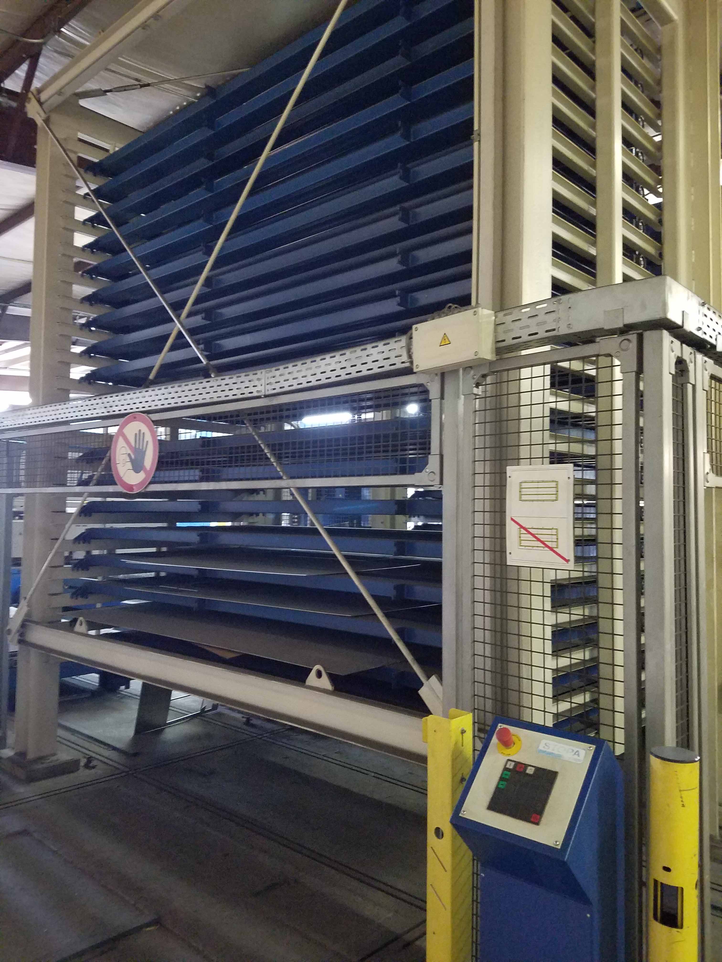 TRUMPF TKL/STOPA DUAL TOWER MATERIAL STORAGE SYSTEM, 3 T, 5 x 10, for ...