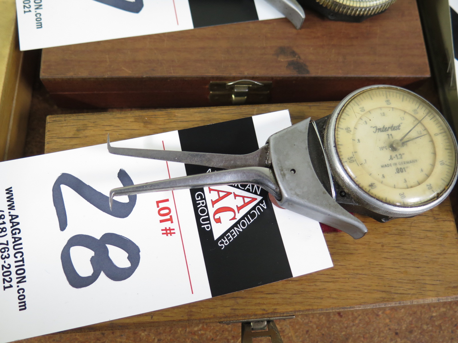 Intertest Dial Groove Gage