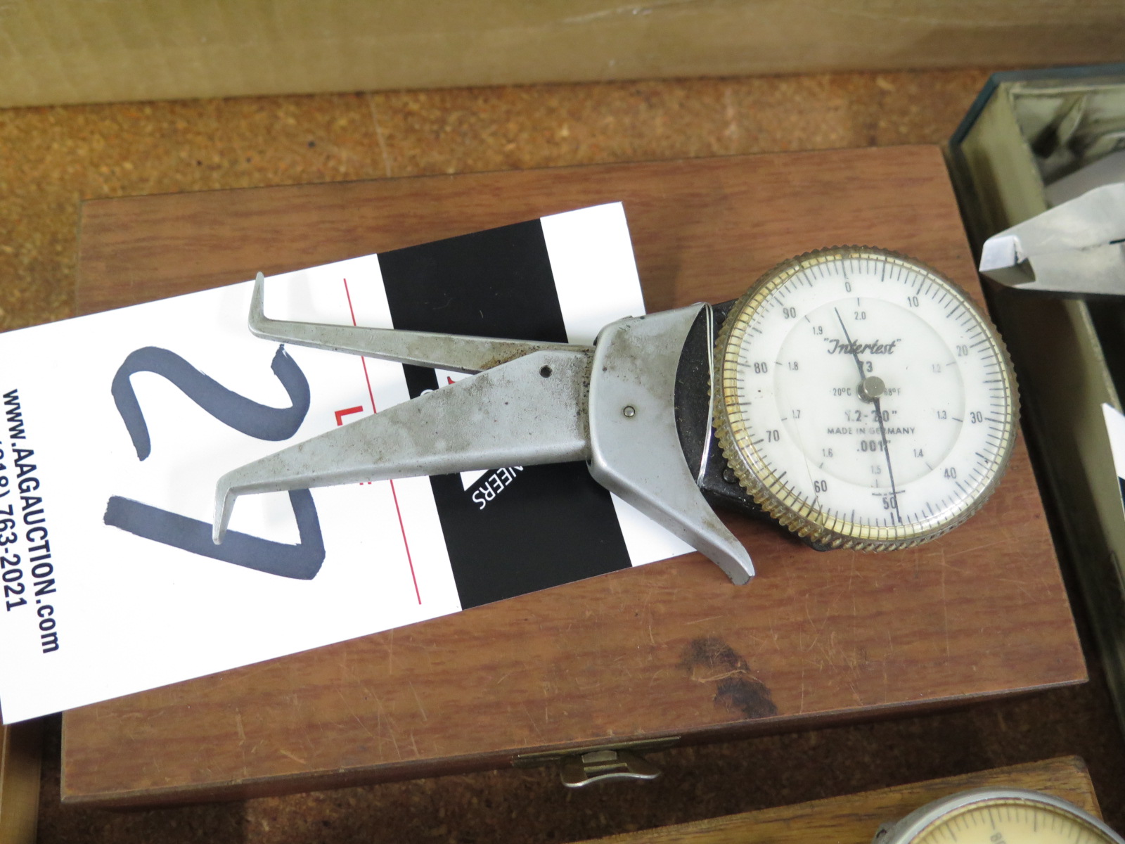 Intertest Dial Groove Gage