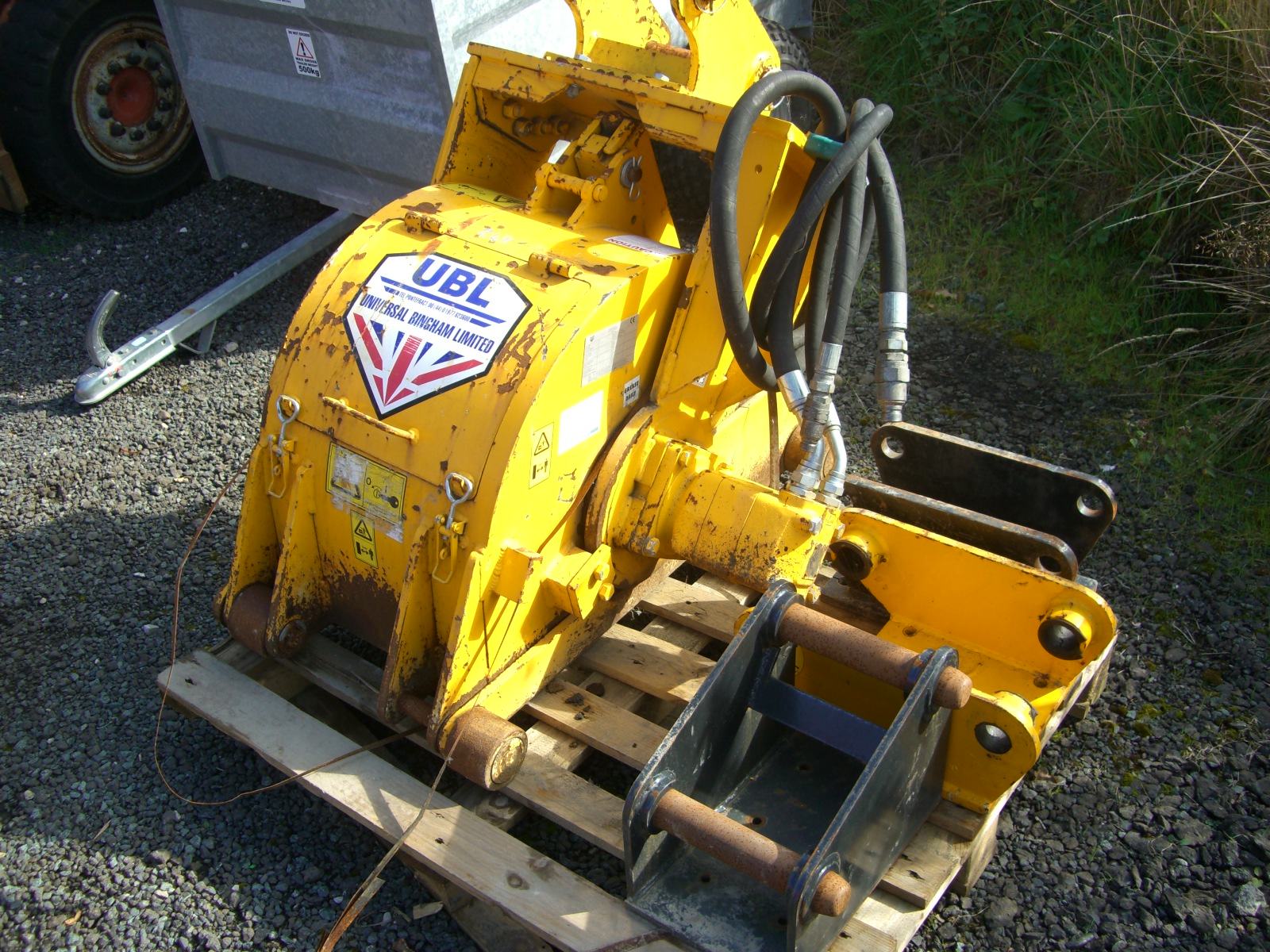 2012 Universal Bingham Patch / Road Planer to suit JCB 3CX Appraisal ...