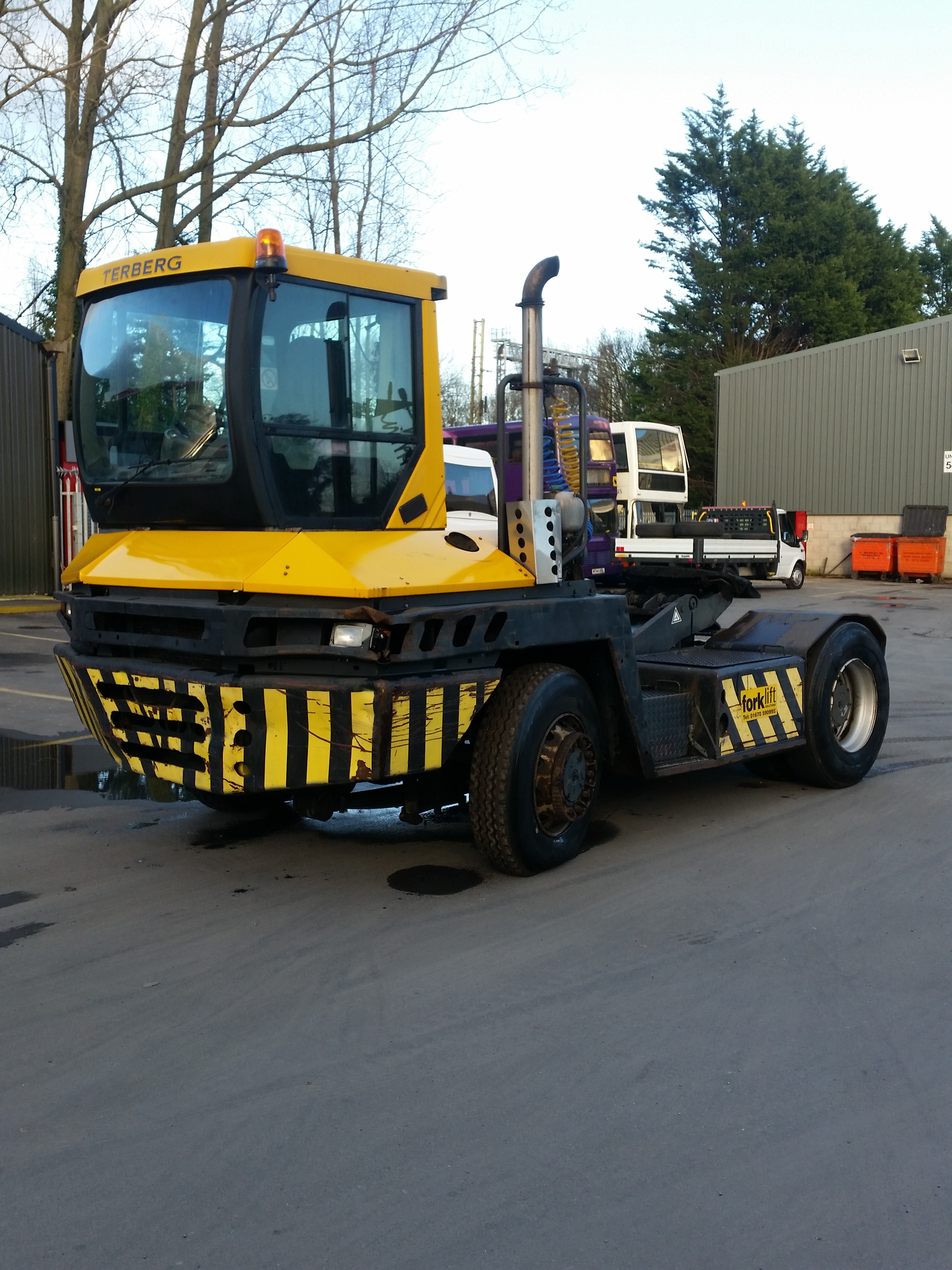 1999 Terberg RT220 4x4 Eurocab 180 Shunter / Dock spotter Appraisal ...