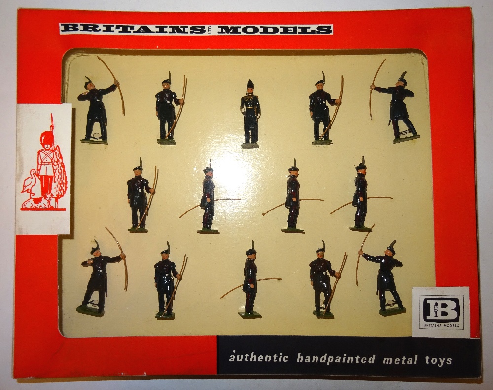Britains set 9301, Royal Company of Archers in original Window box (M ...
