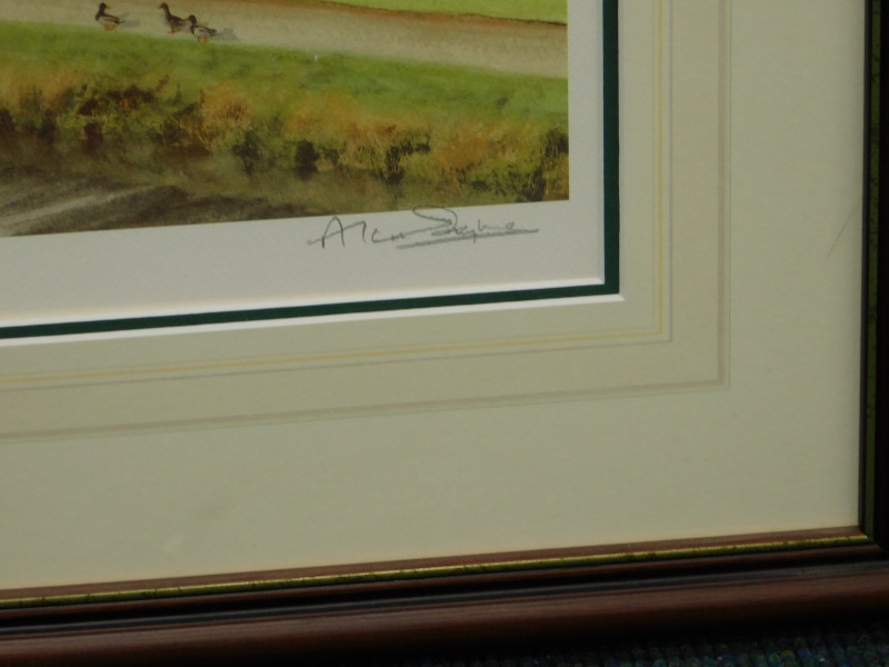 Alan Ingham (b.1932). A Time for Reflection, artist signed limited ...