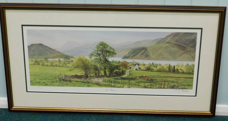 Alan Ingham (b.1932). At Peace, artist signed limited edition coloured ...