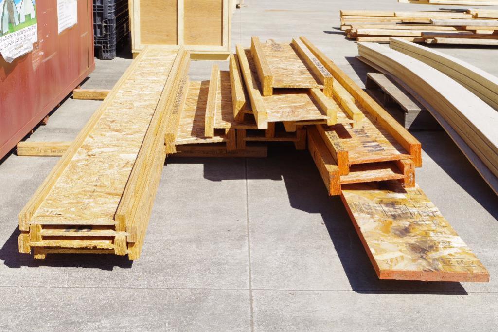 [QTY] I-Joists/TJ's 5' to 12' Long & (1) Rim Board 1" x 12" x 16'Lumber ...