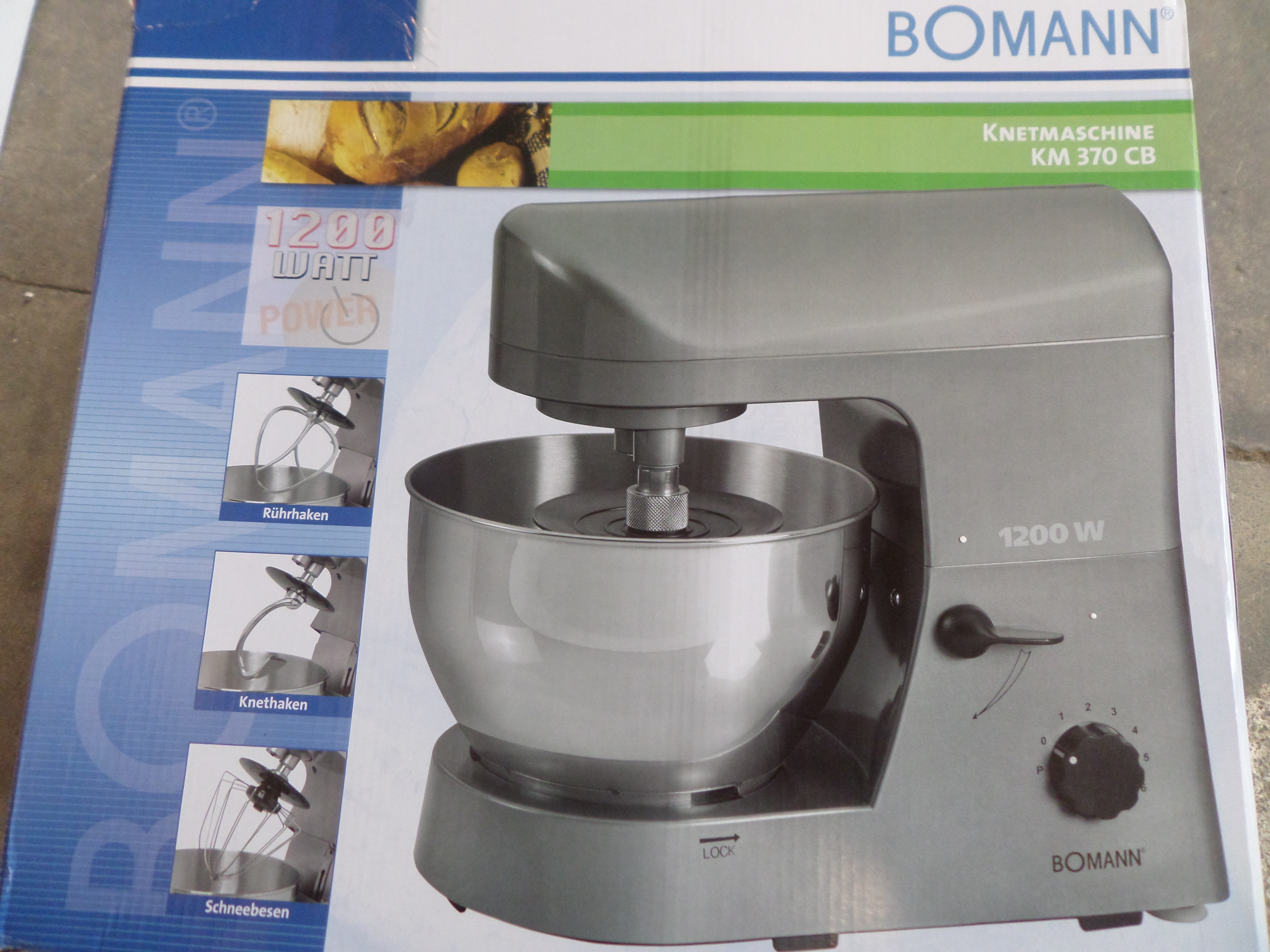 bomann km370cb kitchen stand mixer