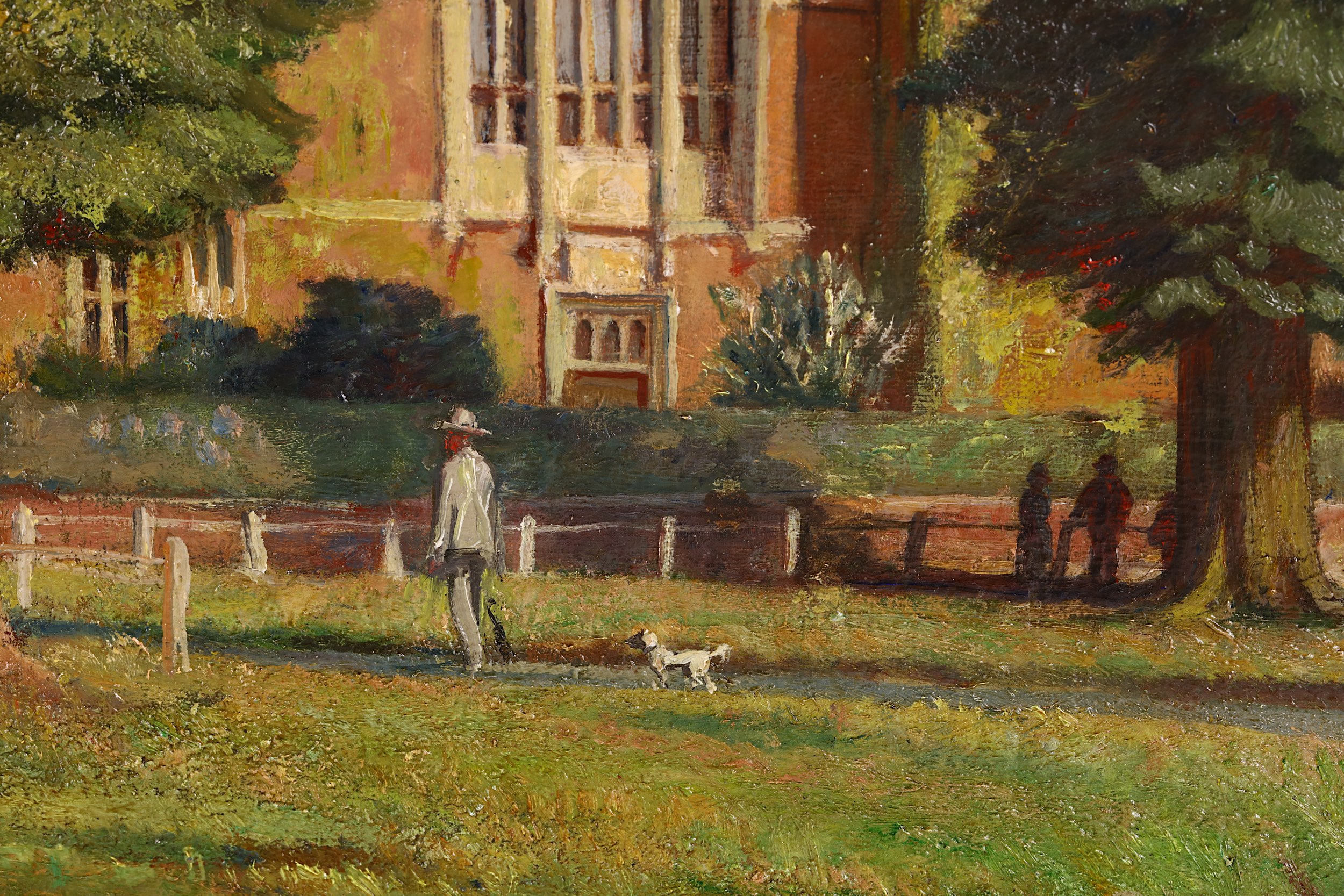 FRANCIS DODD, R.A. (1874-1949) Elm Tree in the Suburbs signed 'Francis ...