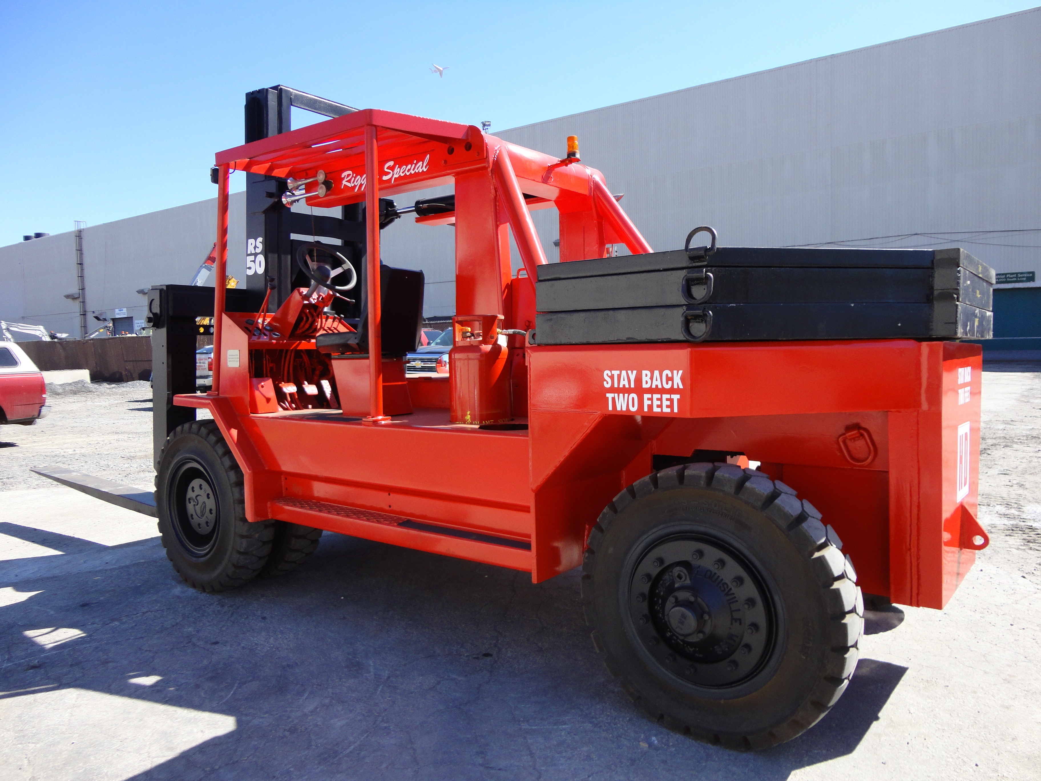 MAKE: Riggers Special MODEL: RS-50 YEAR: 2015 24 Original Hours Lifting ...