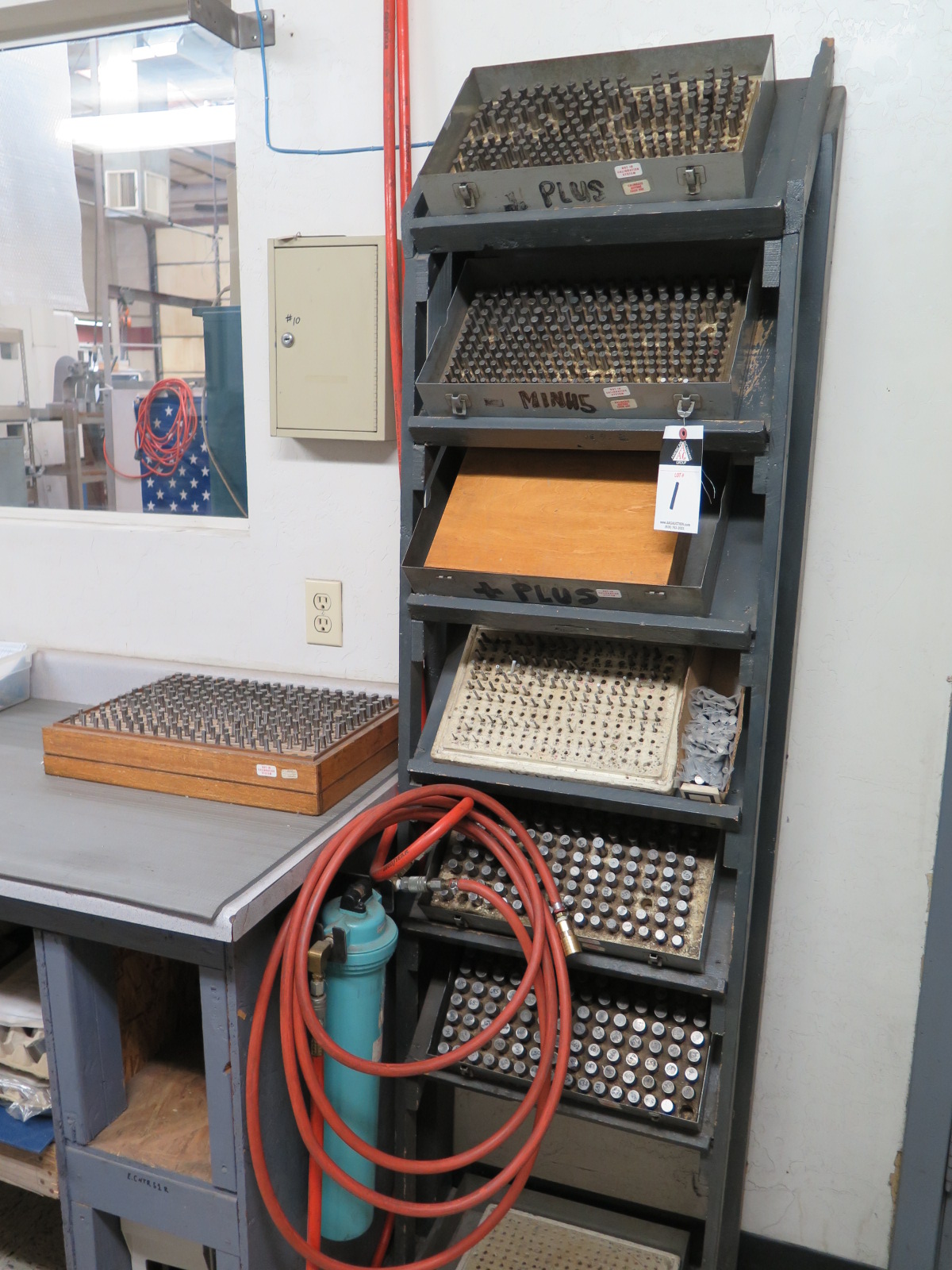 Pin Gage Sets and Rack